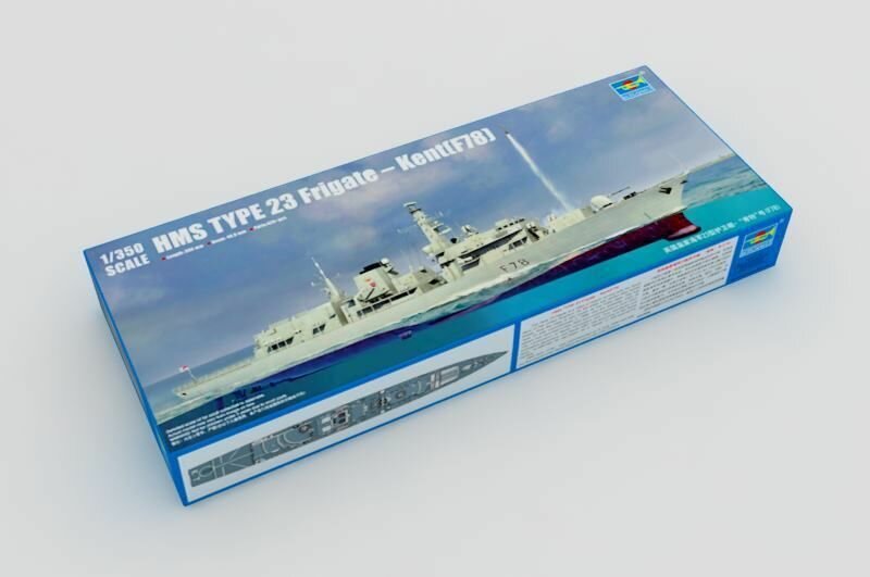 Trumpeter 1/350 04544 HMS Тип 23 Фрегат Кент (F78) Корабль