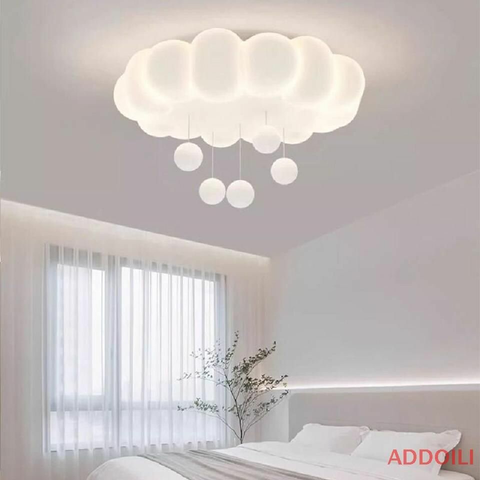 Простой современный дизайн потолочного светильника модели "облако