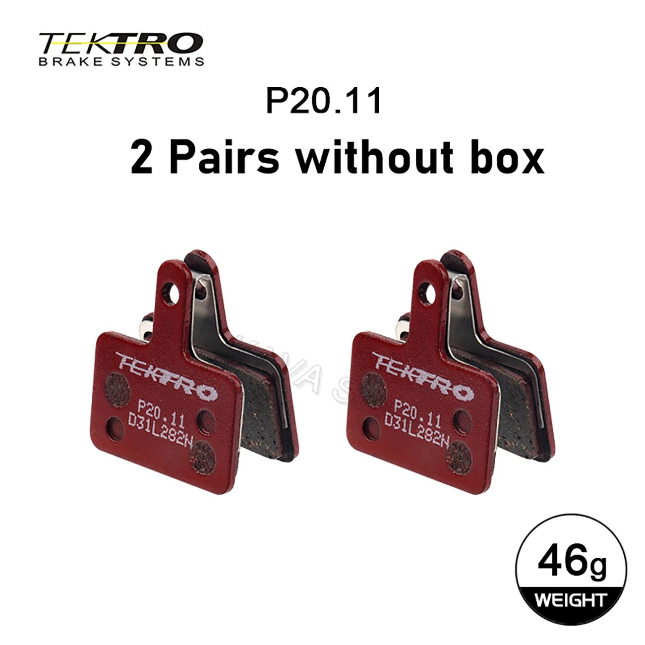 TEKTRO P20.11 Тормозные колодки для Shimano 2 pairs bulkle