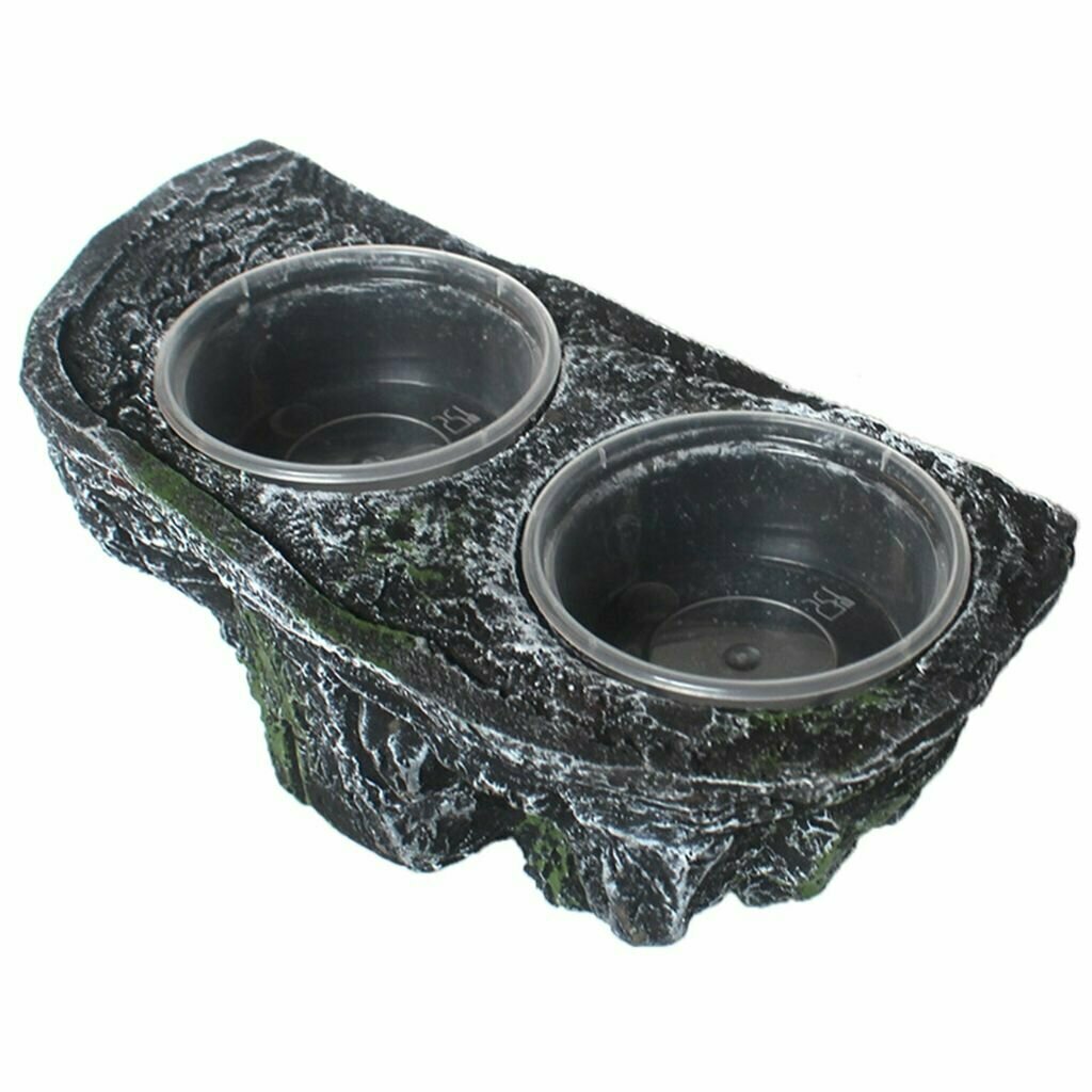 Кормушка для рептилий, миска воды, террариумы, украшения, блюдо черепах, ящериц, гекконов