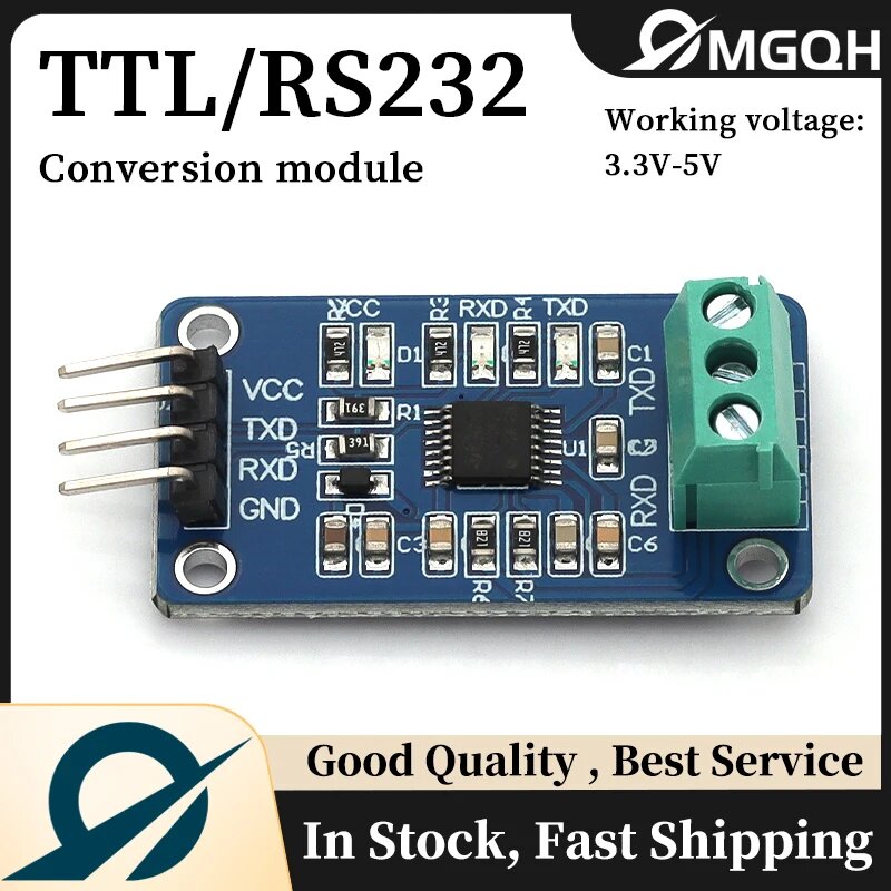 TTL-RS232 Модуль Преобразования 3.3/5В 1pcs