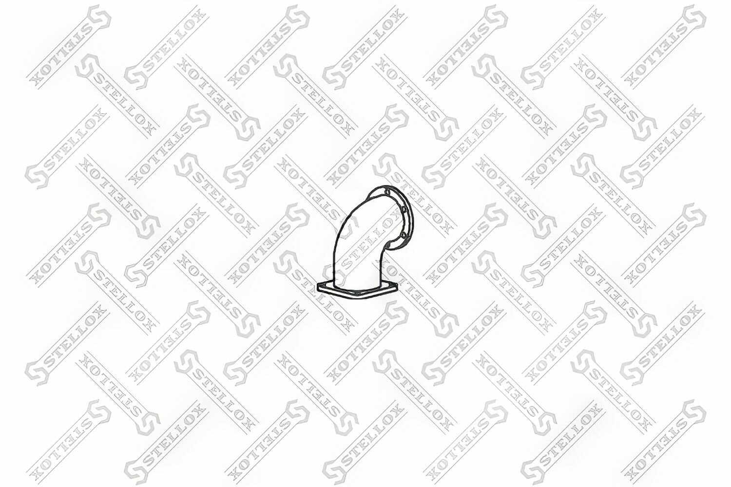 Труба глушителя приемная, для МАН