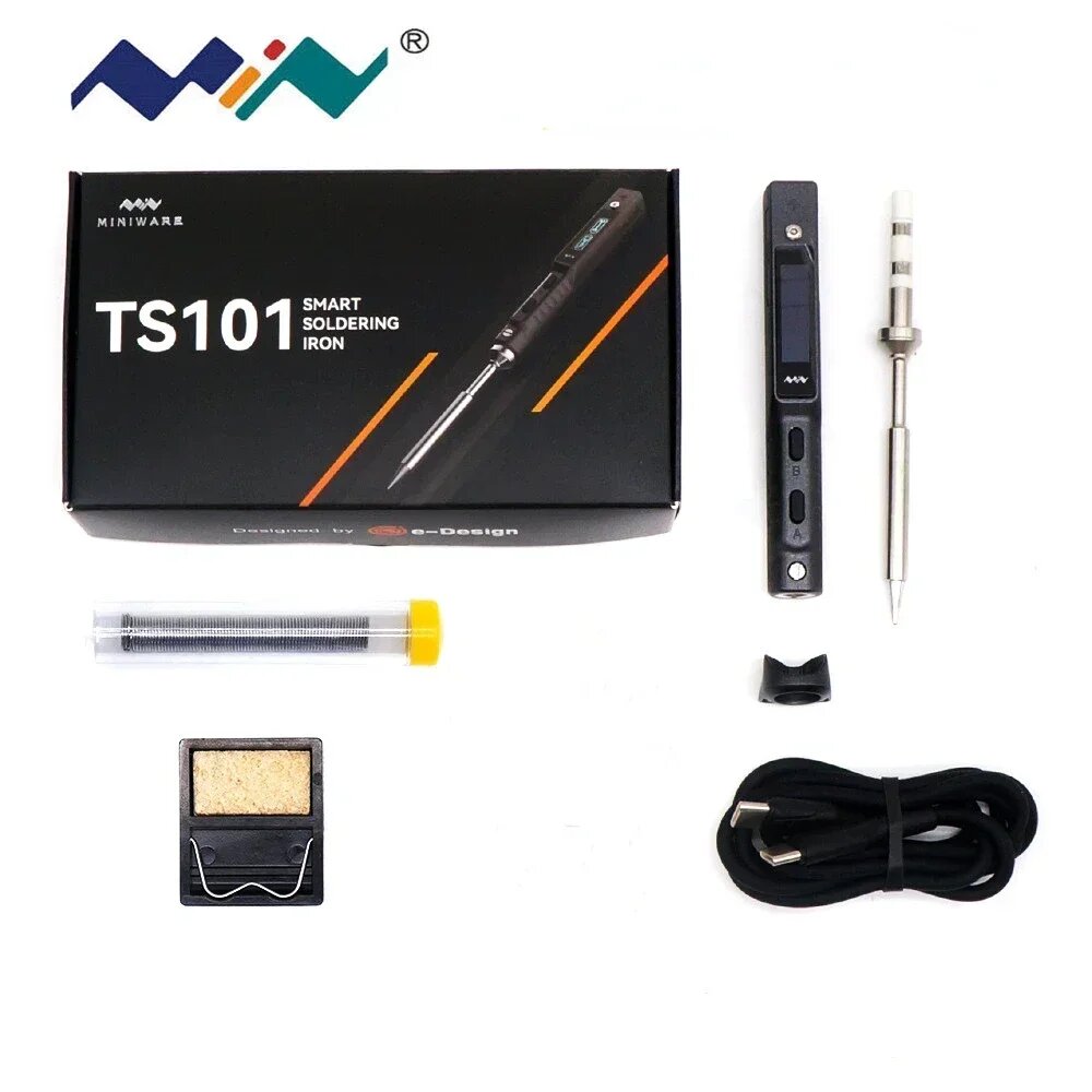 Электрический паяльник XMSJ TS101, 65 Вт, Цвет: I Tip