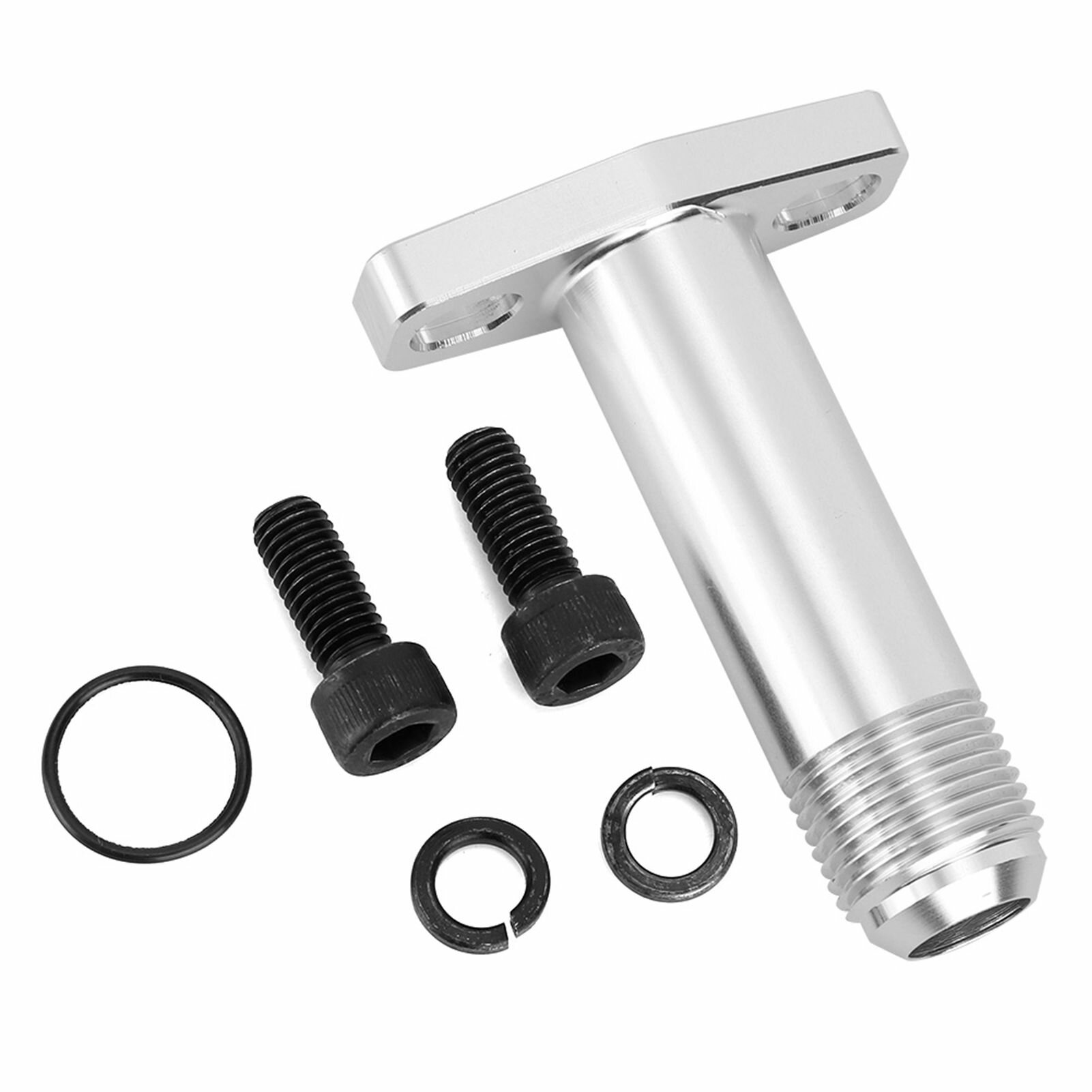 Алюминиевый фланец для слива масла 10AN, подходит Garrett/HKS GT2560/30/60