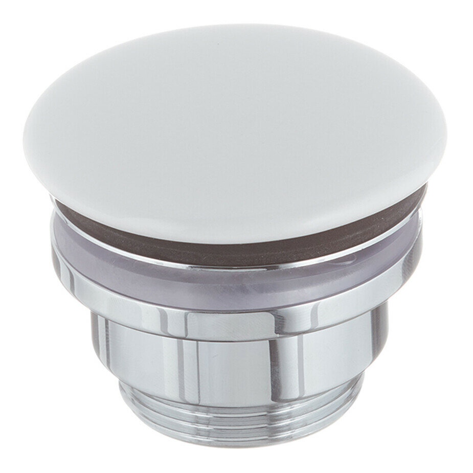 Донный клапан 70 мм белый