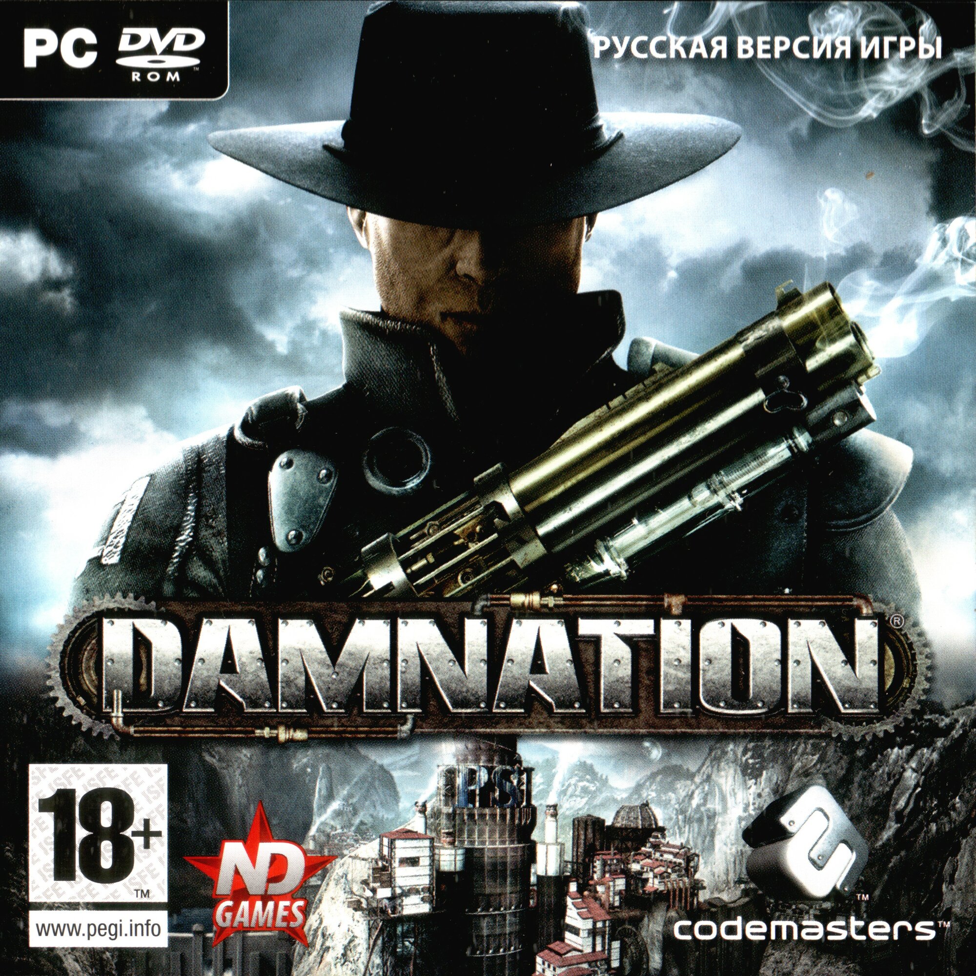 Игра для компьютера: Damnation (Jewel диск) Лицензионный диск