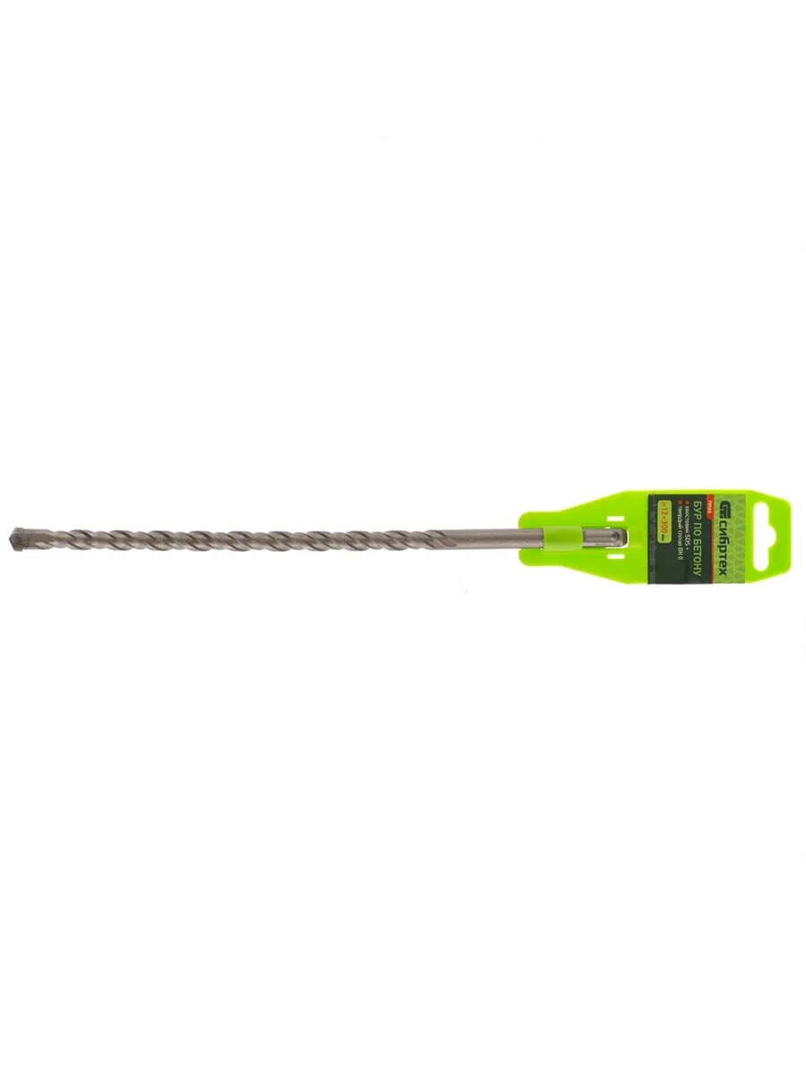 Бур по бетону, 12 x 300 мм, SDS Plus, СИБРТЕХ, 70566