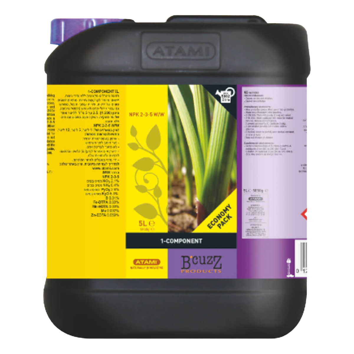 Удобрение Atami B'cuzz 1-Component Soil, 5 л