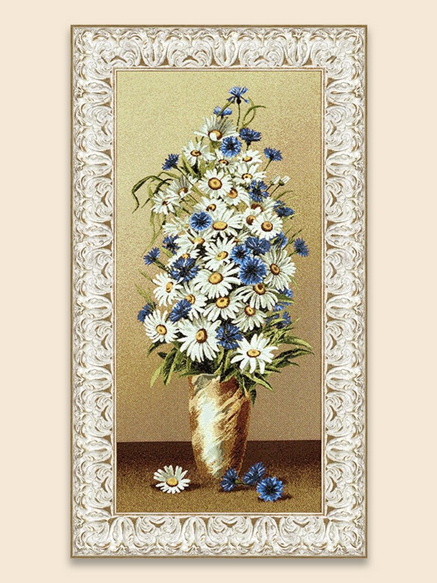 Картина из гобелена Декарт панно гобеленовое в раме на стену тканый гобелен