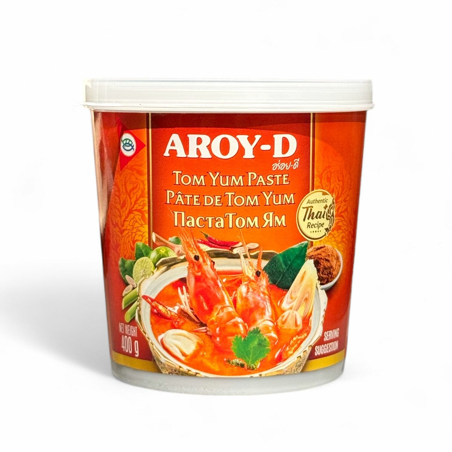 Паста (соус) для супа Том Ям Aroy-D (Tom Yum, Аройд), 400 гр