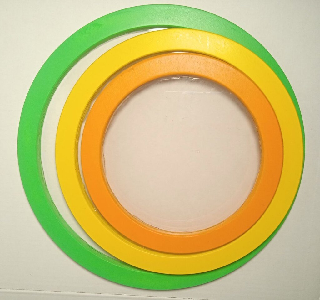 SDC-SET31 Slim Drum Рамочные барабаны 10", 12", 14", с палочкой, разные цвета, Sinkopa