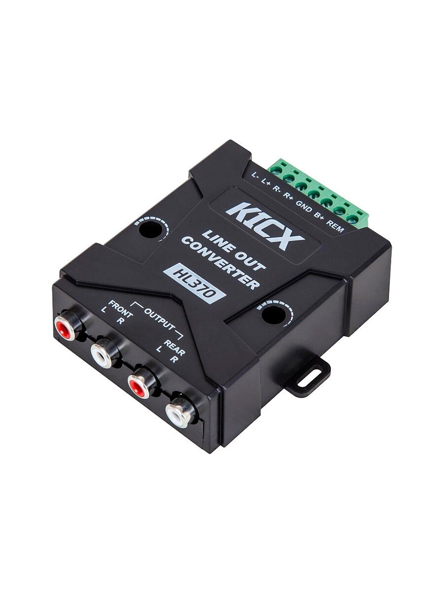 Преобразователь автомобильный 4-х канальный KICX HL370