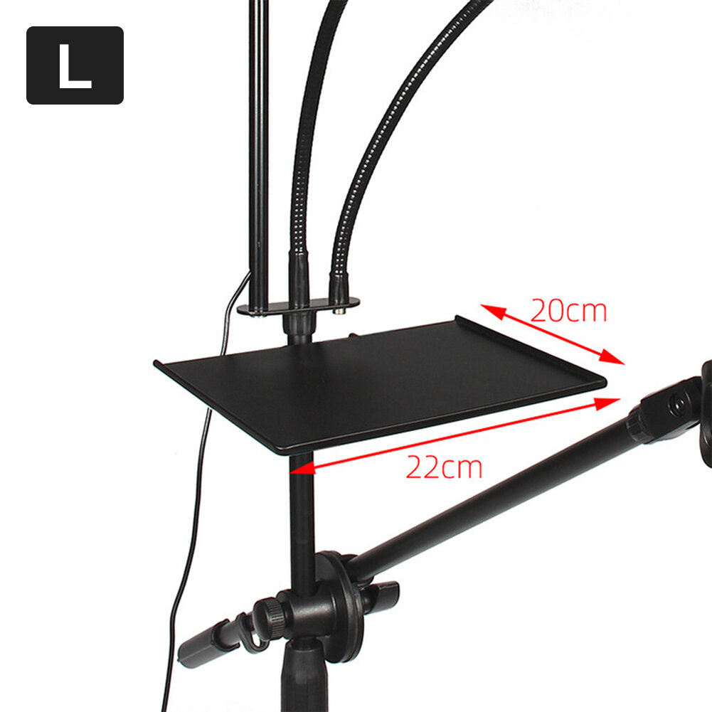 Лоток звуковой карты в прямом эфире трансляционной микрофона стойки подставка для зажима зажима зажима для микрофона для микрофона лоток держателя микрофона