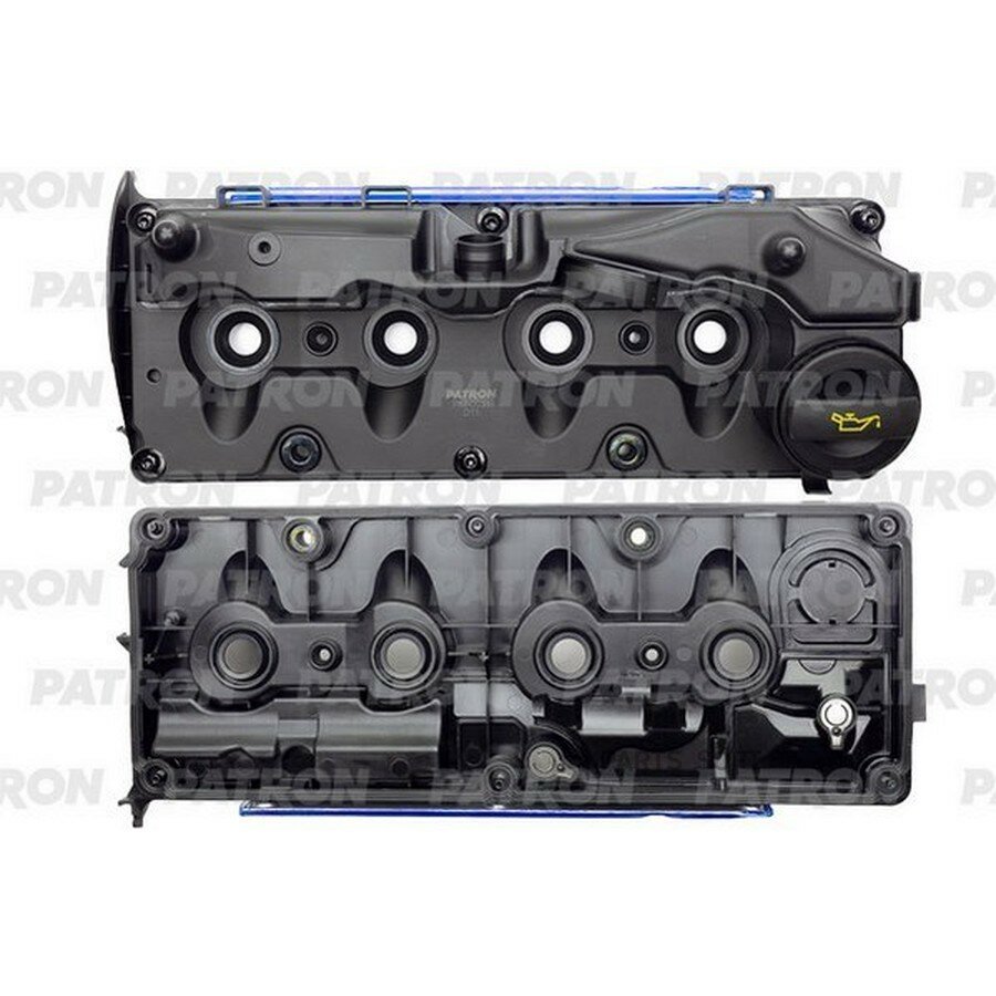 Крышка клапанная с алюмин. пластиной (Mot. 1.6TDI/2.0TDI CFF) VW: Caddy III 04-, Golf VI 09-12, Passat (B7)/CC 08-17, Scirocco 08-, Sharan 10-, Tiguan 07-16, Touran 10 PATRON P17-0031 | цена за 1 шт