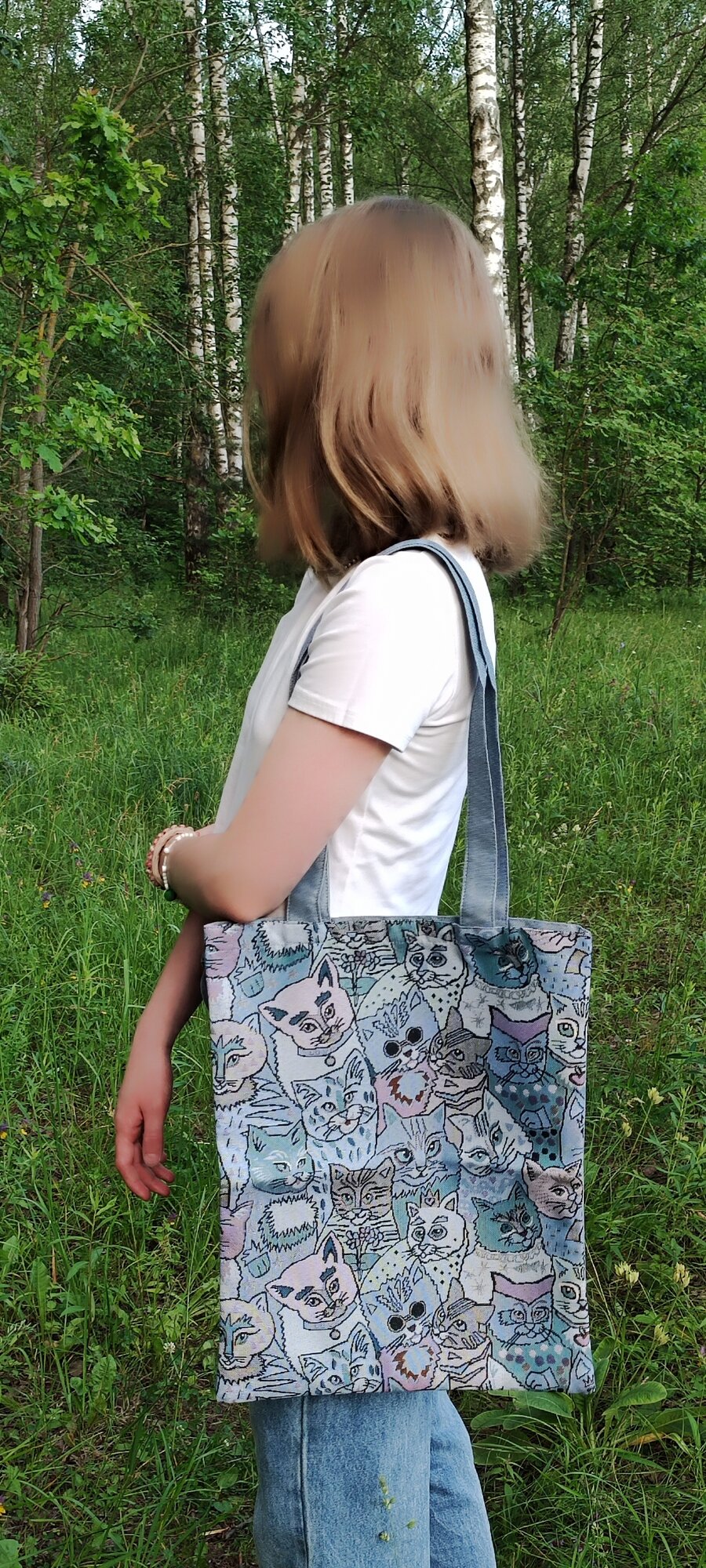 Сумка шоппер  Кошки "Мур-Мур"