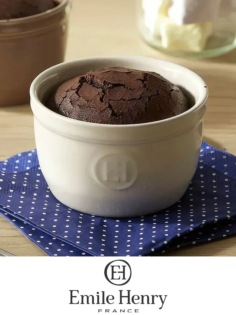 Рамекин керамический №9 Emile Henry, 9х9х5,5 см, 150 мл, цвет крем