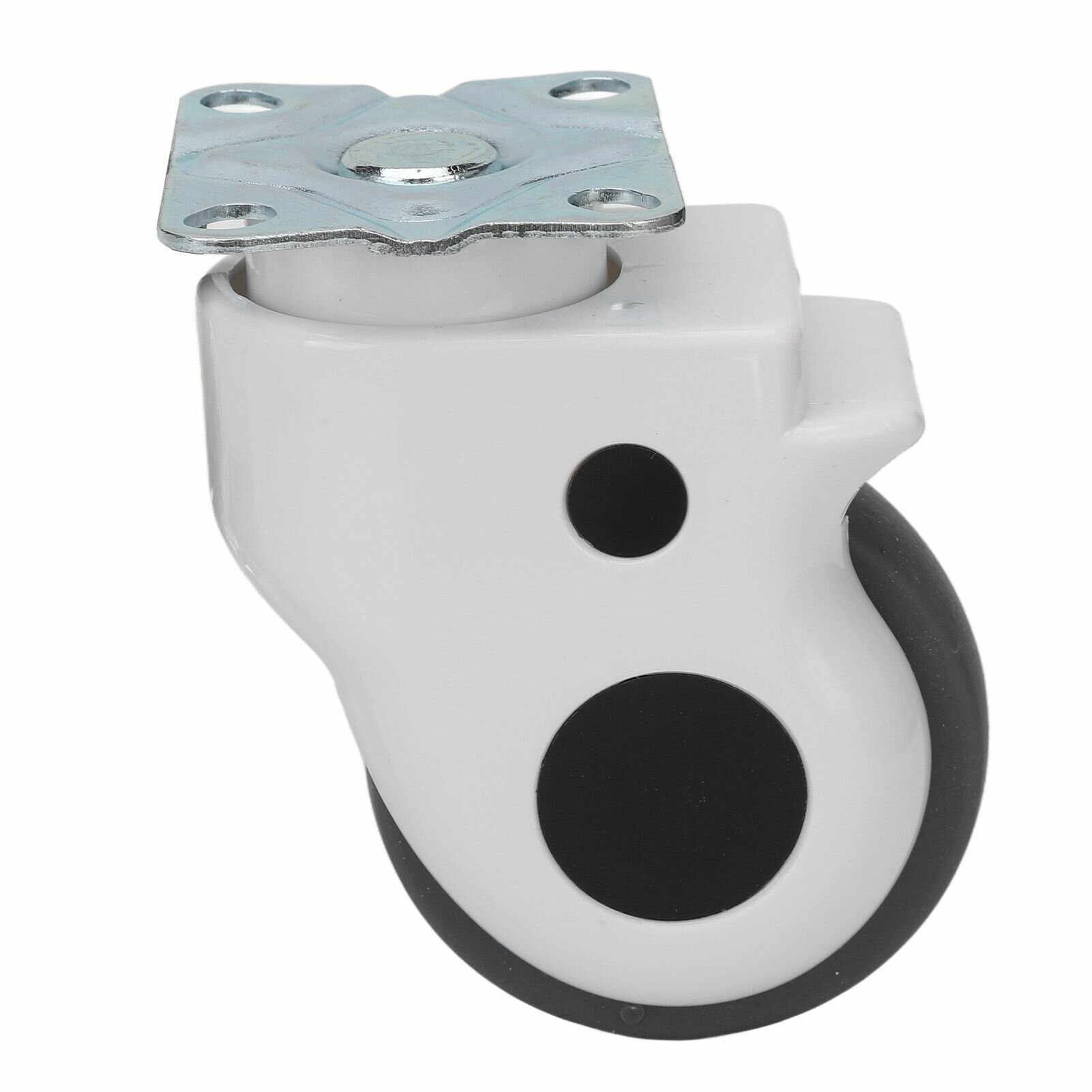 3-дюймовая тяжелая роликовая опора с 360-градусным поворотом, универсальное колесо, тихие резиновые вращающиеся колесики для мебели, 50кг
