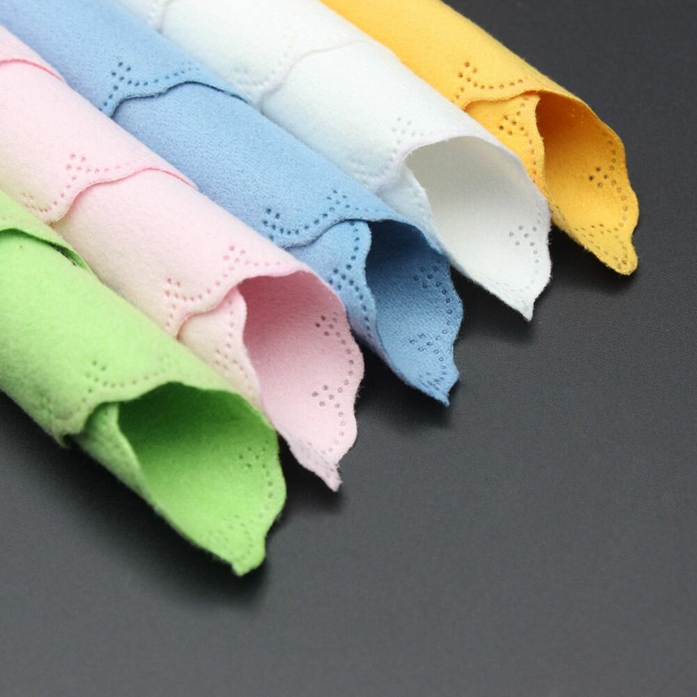 5 шт. Микрофибровые чистящие полировочные салфетки для музыкальных инструментов (гитара, скрипка, пианино) без царапин, многоразовые, 25х25 см