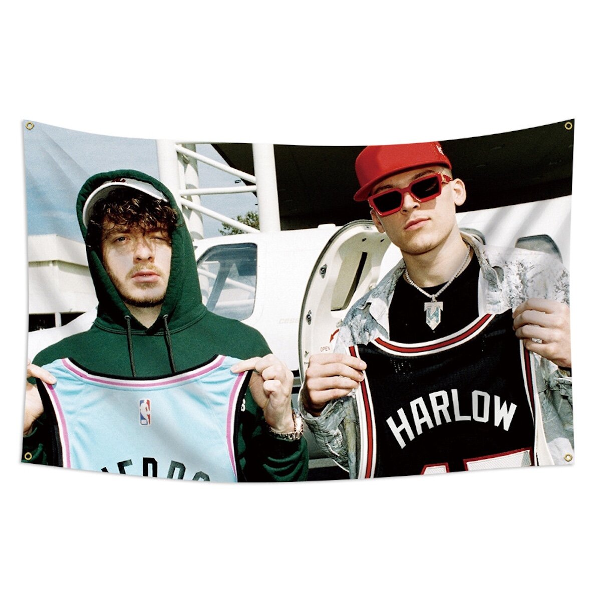 Флаг Искусство Гобелен Аниме Флаг Джека Харлоу Настенное украшение для спальни Гостиной 90x150см