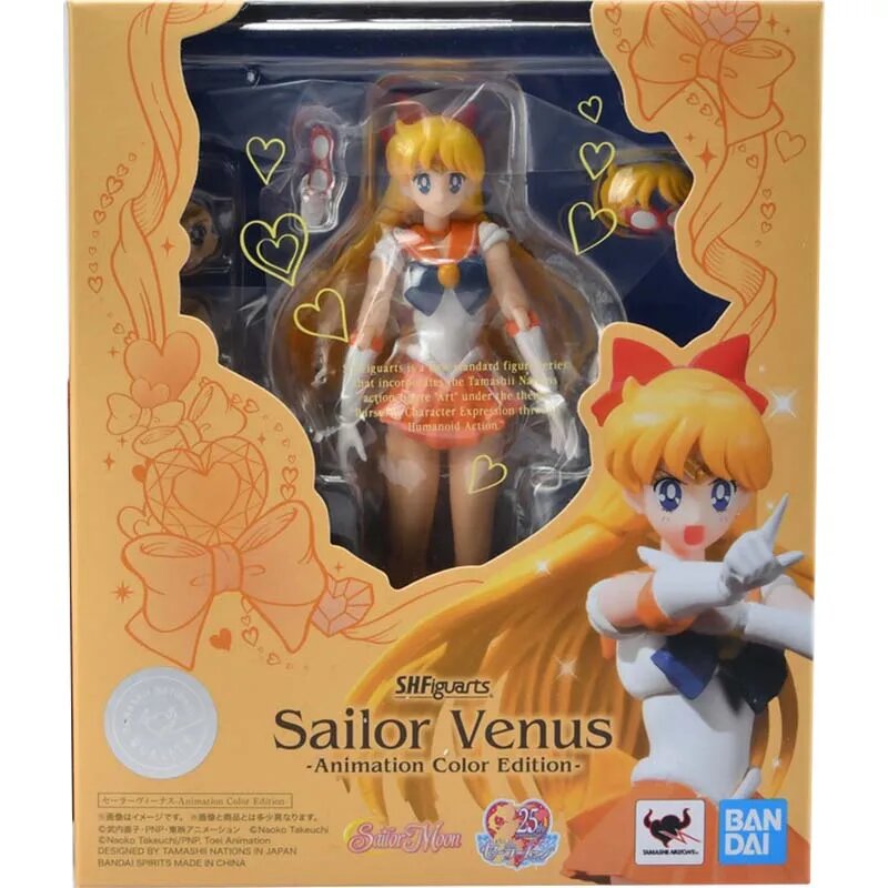 Bandai S.H.Figuarts Сейлор Мун набор фигурок Sailor Venus
