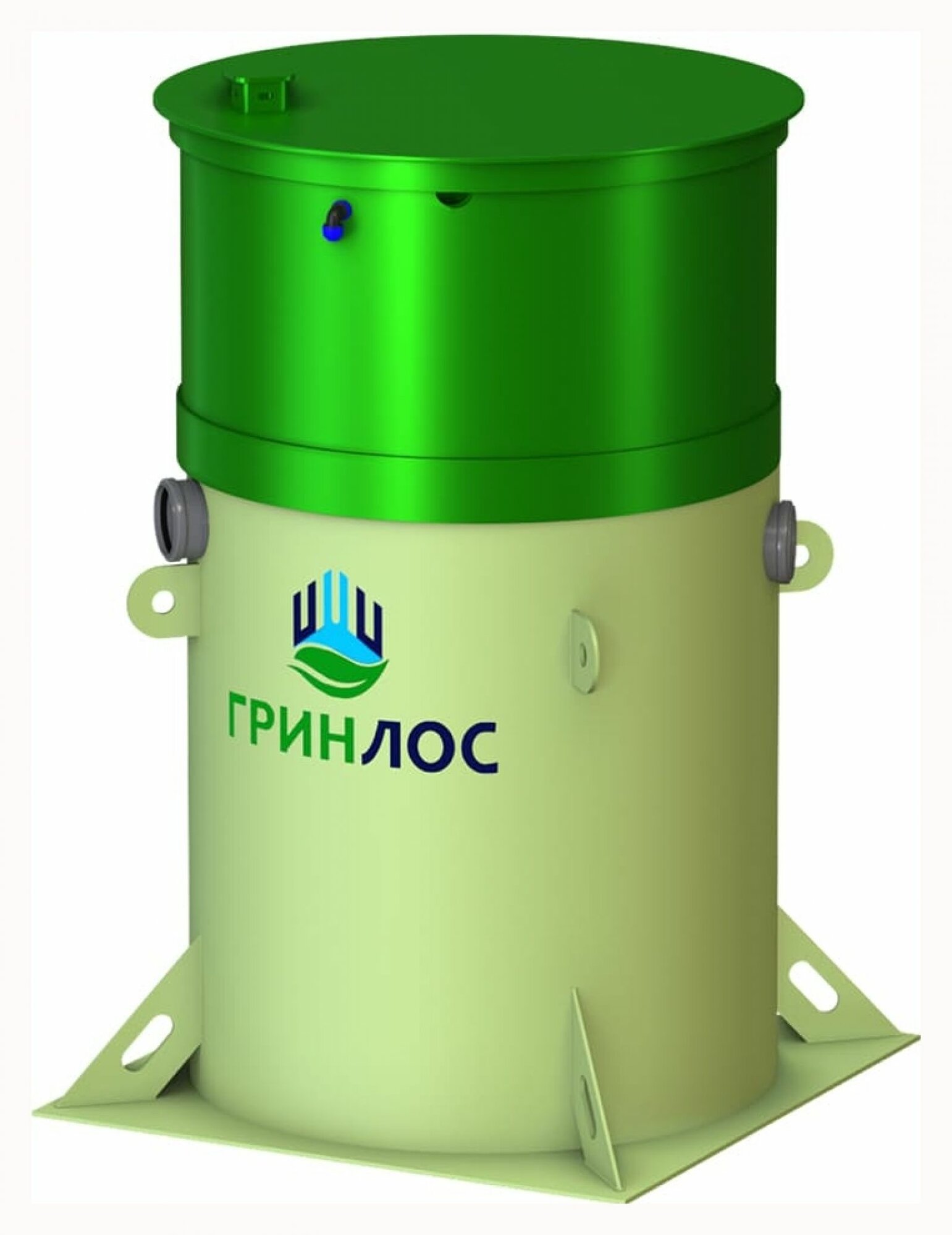 Септик для дома Гринлос Аэро Лайт 2 (0.6 м3/сут, самотечный, на 2 человек)