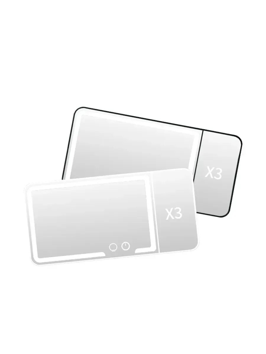 Автомобильное зеркало с подсветкой