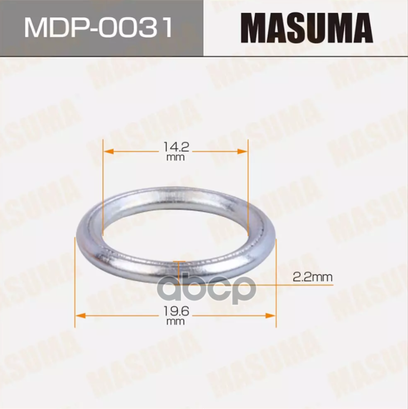Шайба маслосливного болта Masuma арт. mdp-0031