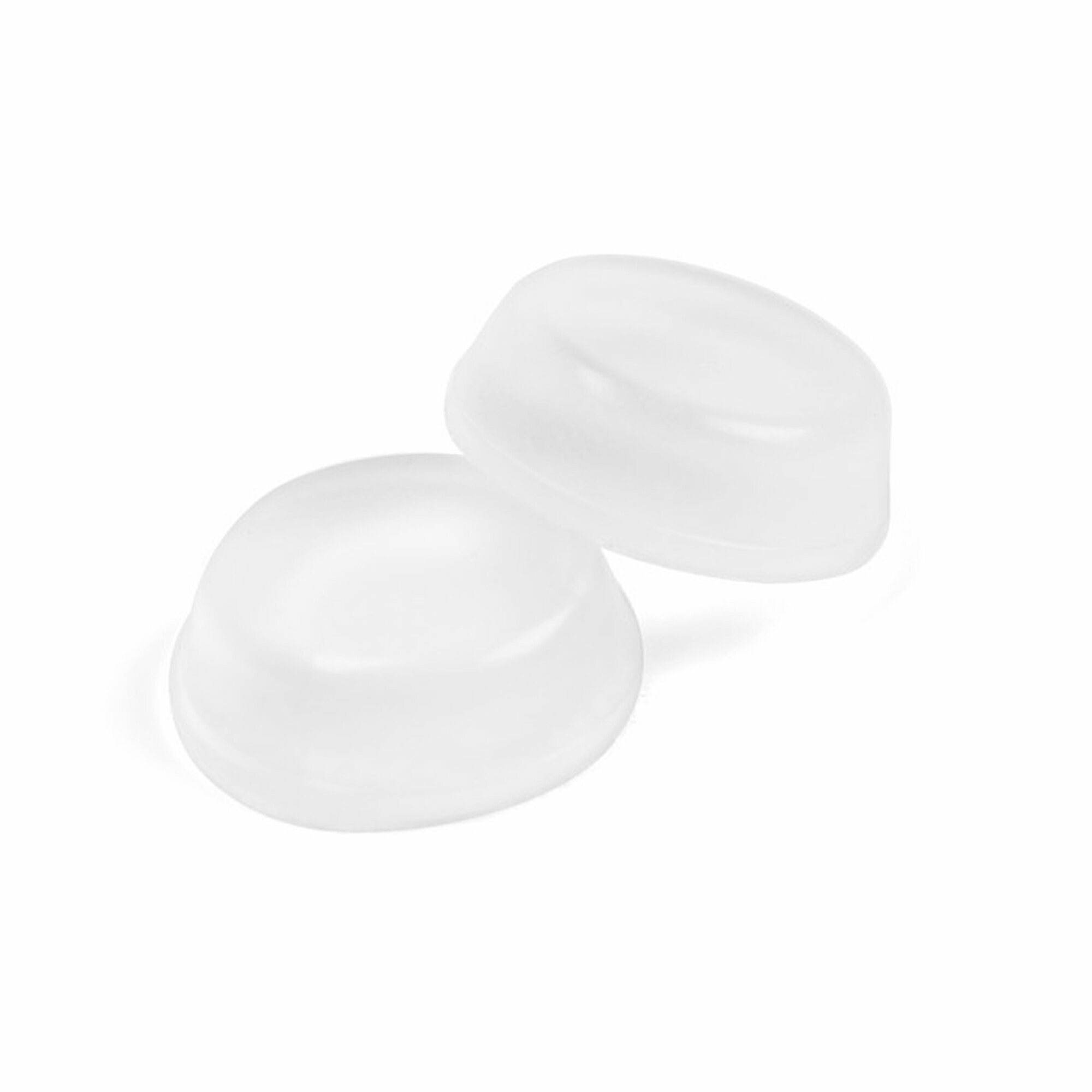 Стопор мебельный тундра, силиконовый, прозрачный, 12x4 мм, 16 штук