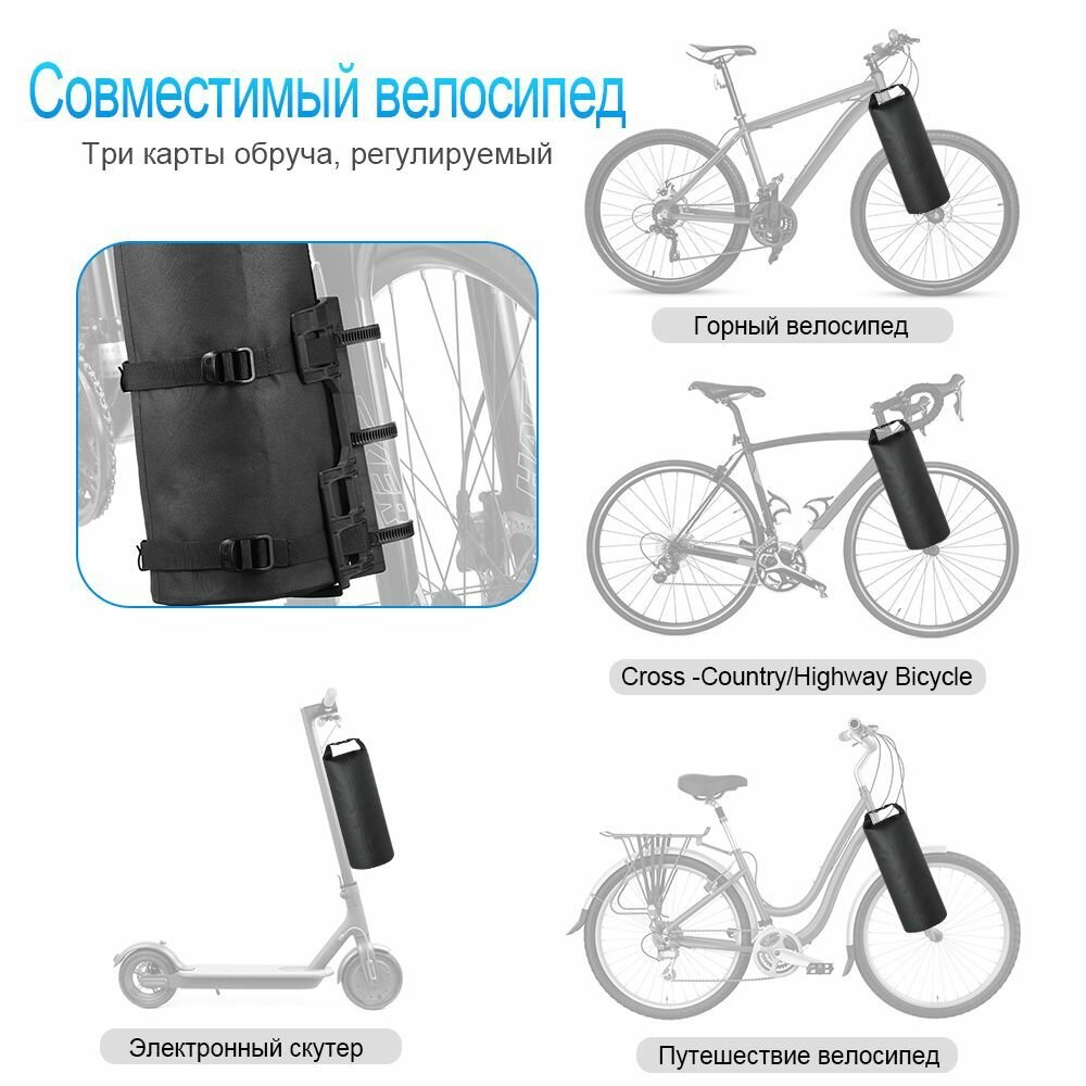 NEWBOLER Велосумка, объем: 10 л — фото 1