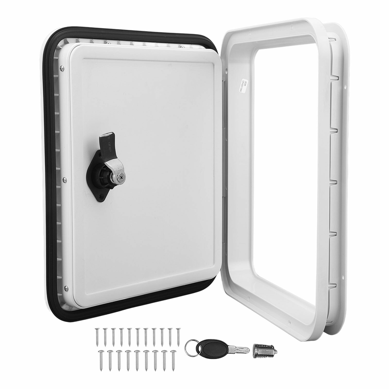 Морской доступный люк для яхт, 297x350мм, с двойным замком и защитой, подходит для автодомов и трейлеров