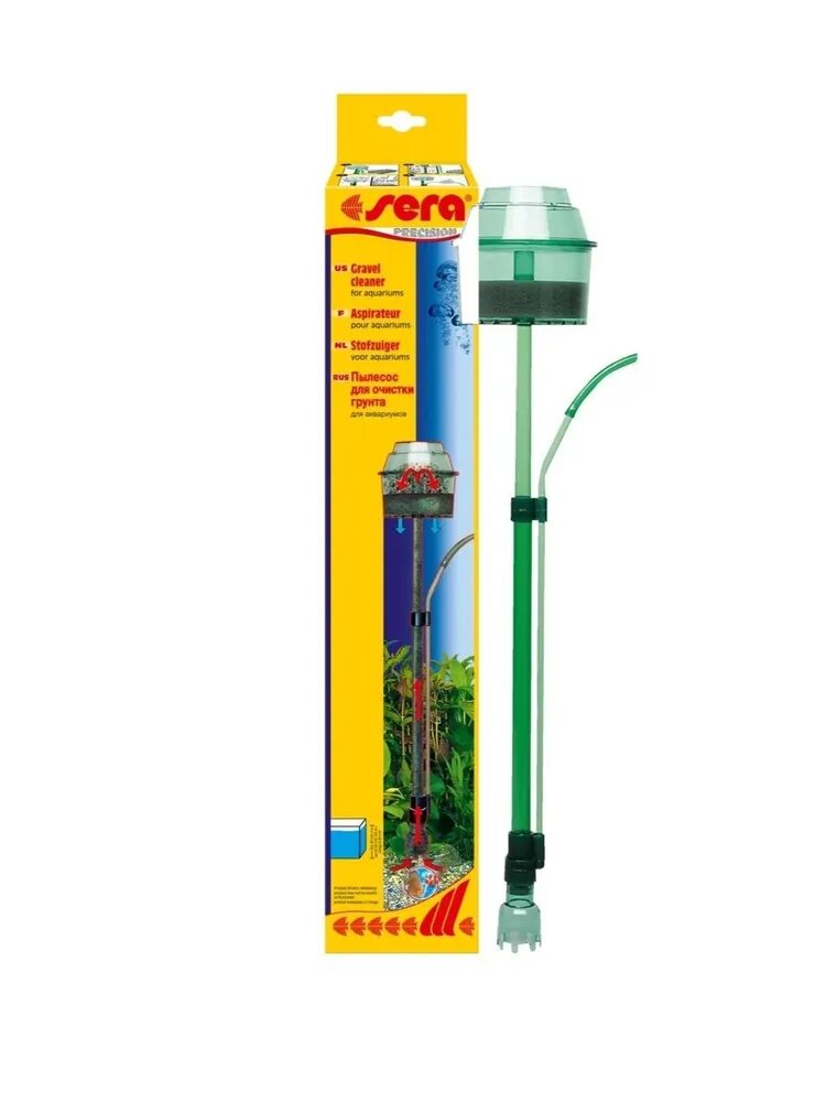 Сифон Sera GRAVEL CLEANER Грунтоочиститель для аквариумов до 90см