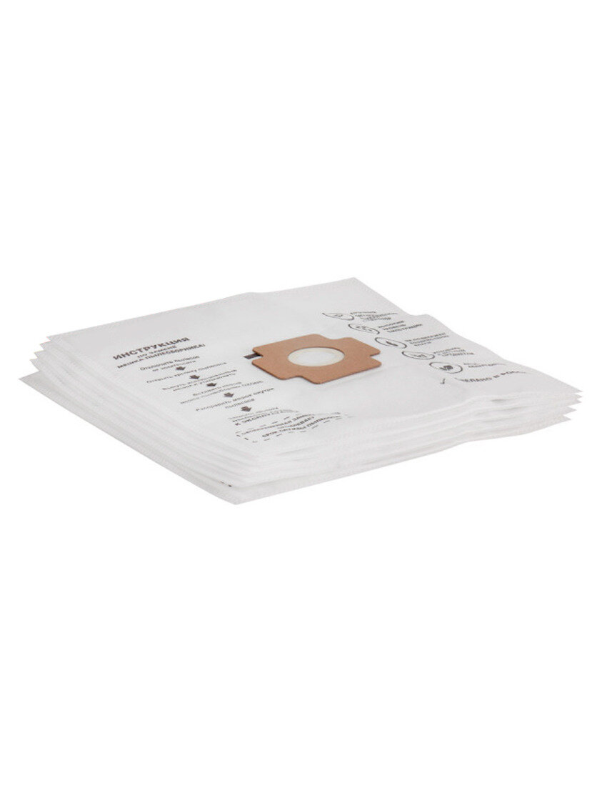 Мешки синтетические 5 шт + микрофильтр для пылесоса ZELMER 1057 COMPACT