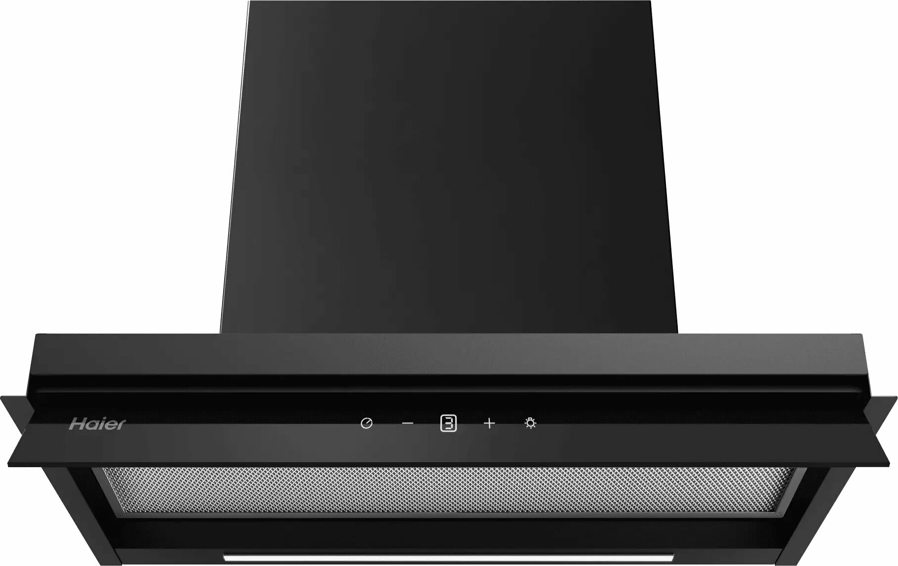 Встраиваемая вытяжка Haier HVX-W675TGB с максимальной производительностью 740 куб м/час