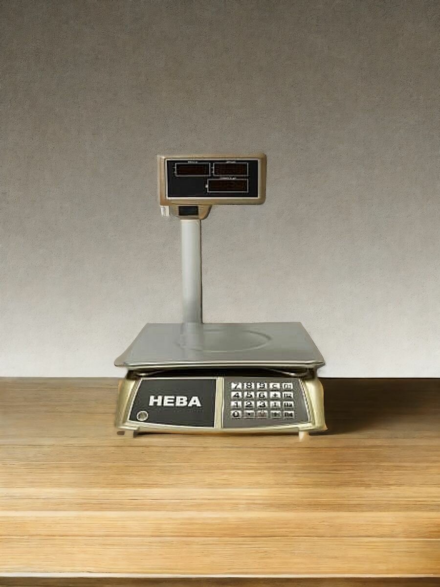 Весы торговые НВ-25-1/5-203 до 25кг, от аккумулятора, с поверкой