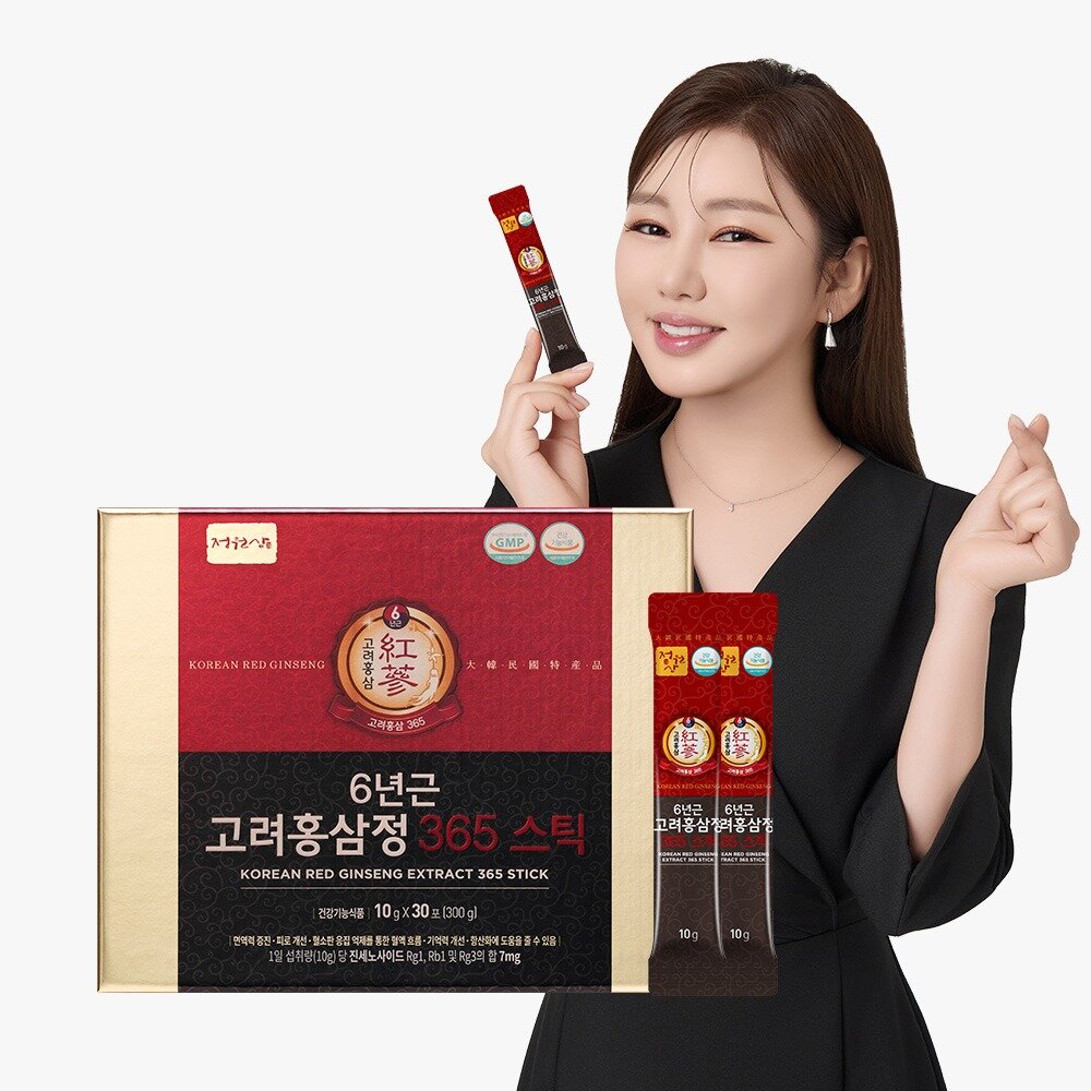 Экстракт 6 летнего Корейского Красного Женьшеня, 30 шт×10 гр.