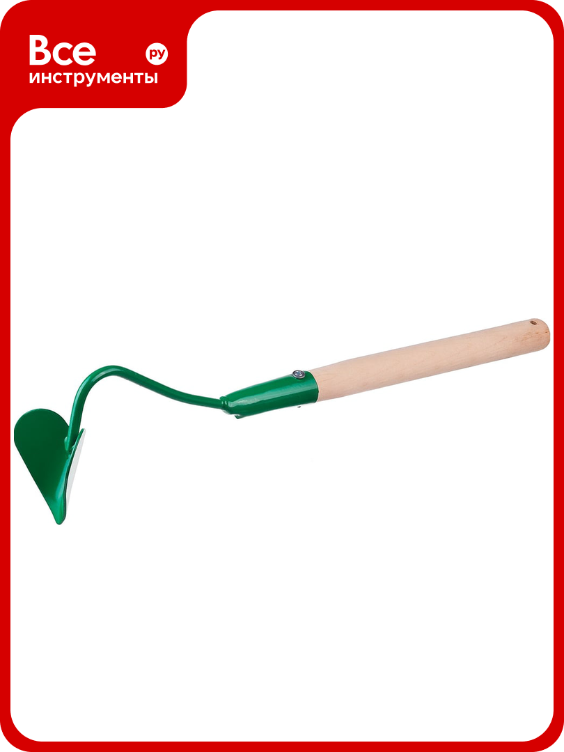 Бороздовичок с деревянной ручкой, ширина рабочей части - 65мм росток 39664, деревянная