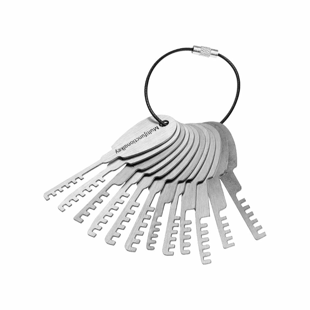 Набор Инструментов Для Снятия Кнопки Открытия Двери Автомобиля Из 12 Частей, Инструменты Для Ремонта Автомобилей Из Нержавеющей Стали Для Обслуживания Транспортных Средств И Устройств