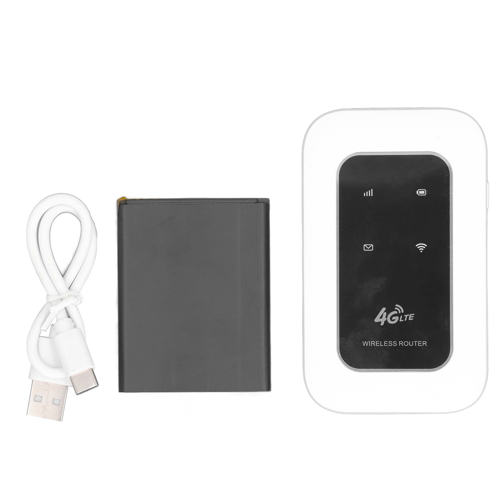 4G LTE Portable Wi -Fi 300 Мбит / с. Разблокированный маршрутизатор Hotspot Wi -Fi с слотом для SIM -карты для ноутбука для смартфона для ноутбука