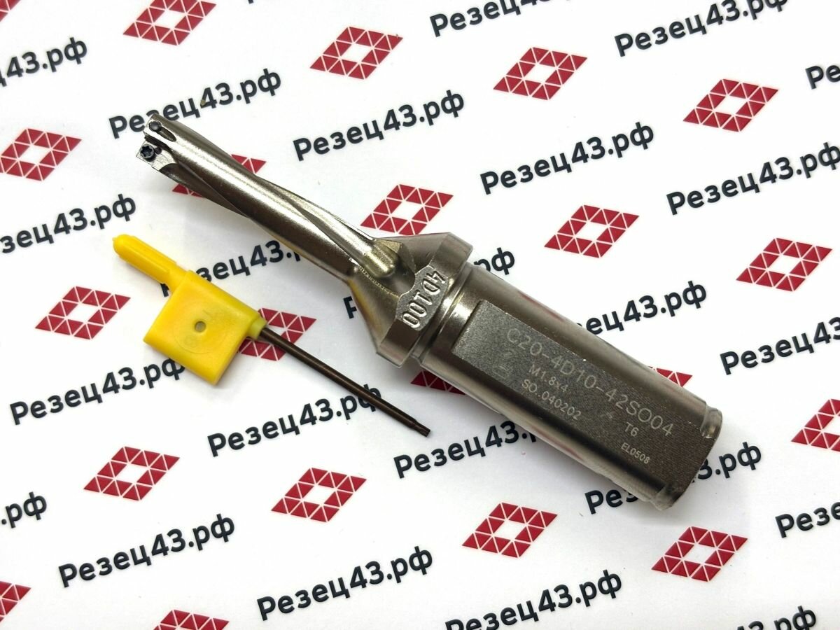 Корпусное сверло C20-4D10-42SO04 со сменными пластинами SO**