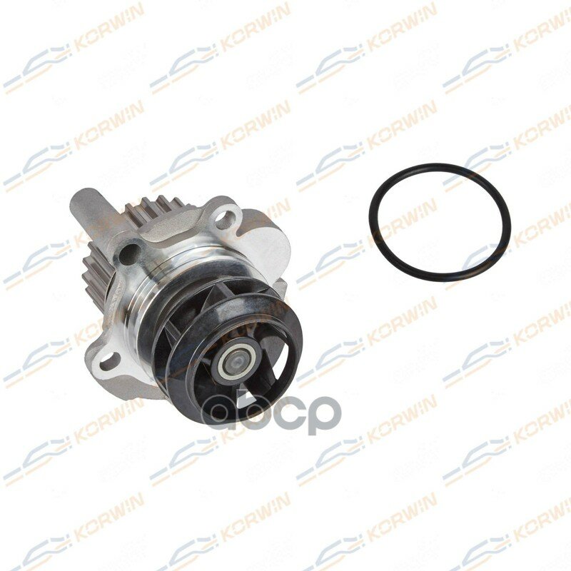 Насос водяной Audi A4 (B5/B6) 94-/Skoda Octavia 96-/VW Passat B5 96- 1.8T/2.0 KORWIN арт. KWKK0156