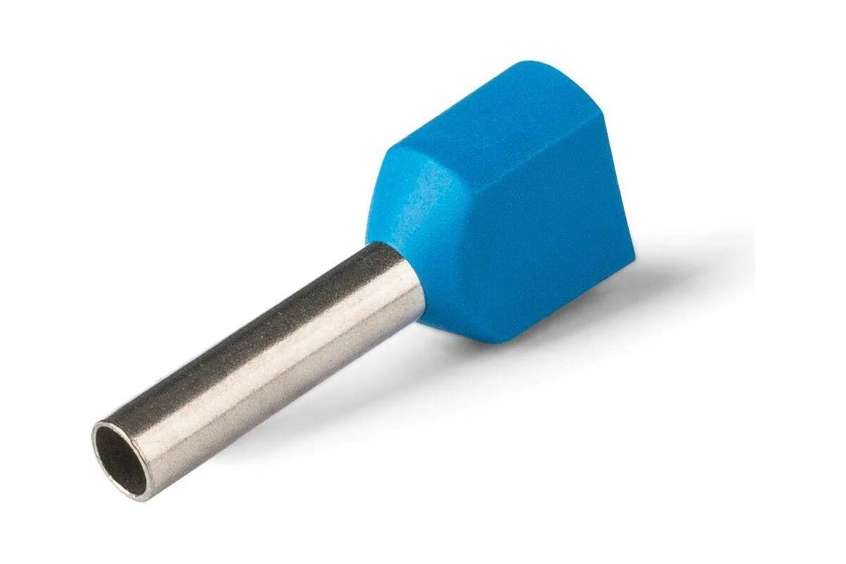 Штыревой втулочный изолированный наконечник КВТ НШВИ(2) 2,5-13