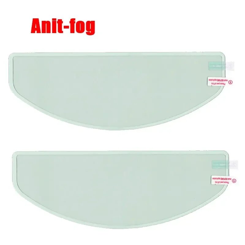 Противотуманная накладная пленка для мотошлема, непромокаемая пленка для линз Голубой, anit fog X2
