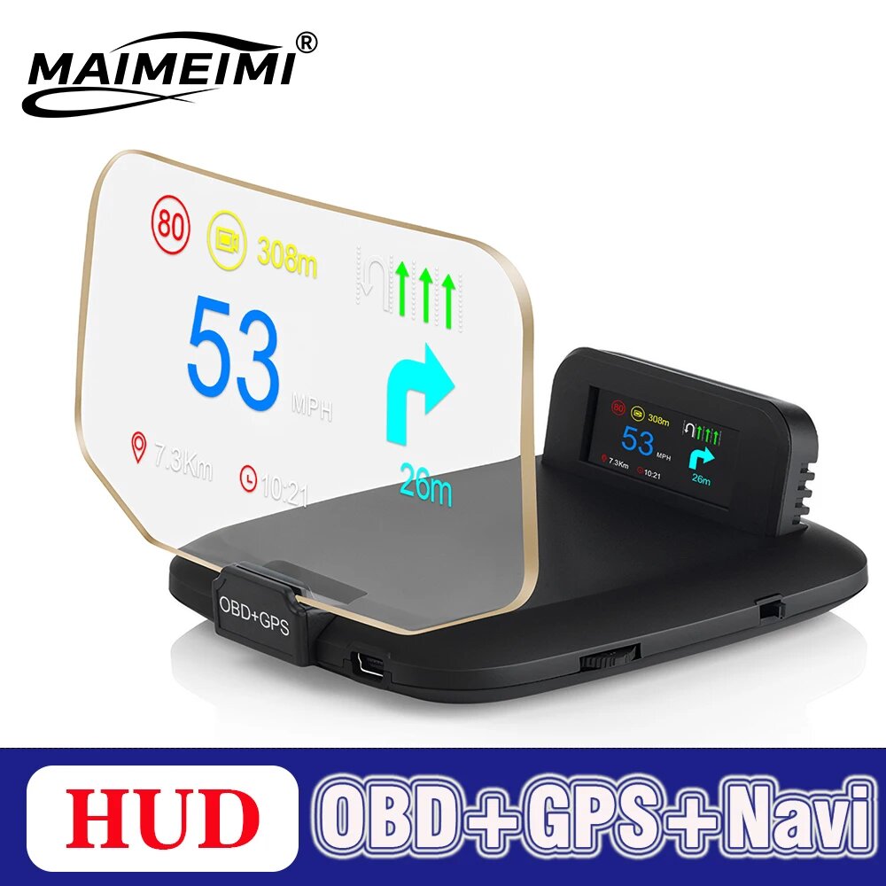 Проекционный дисплей C1-Navigation для авто HUD, спидометр
