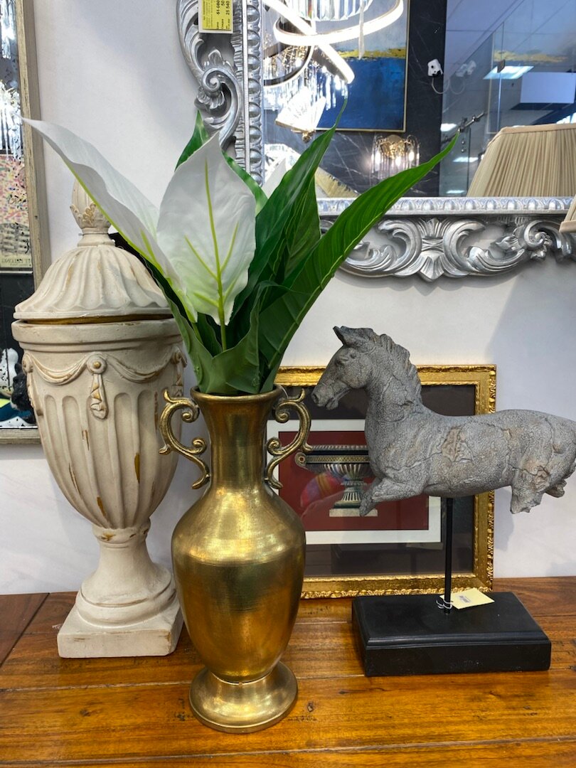 Ваза Casaentera CE04-57-438 металл золото 160х150х350