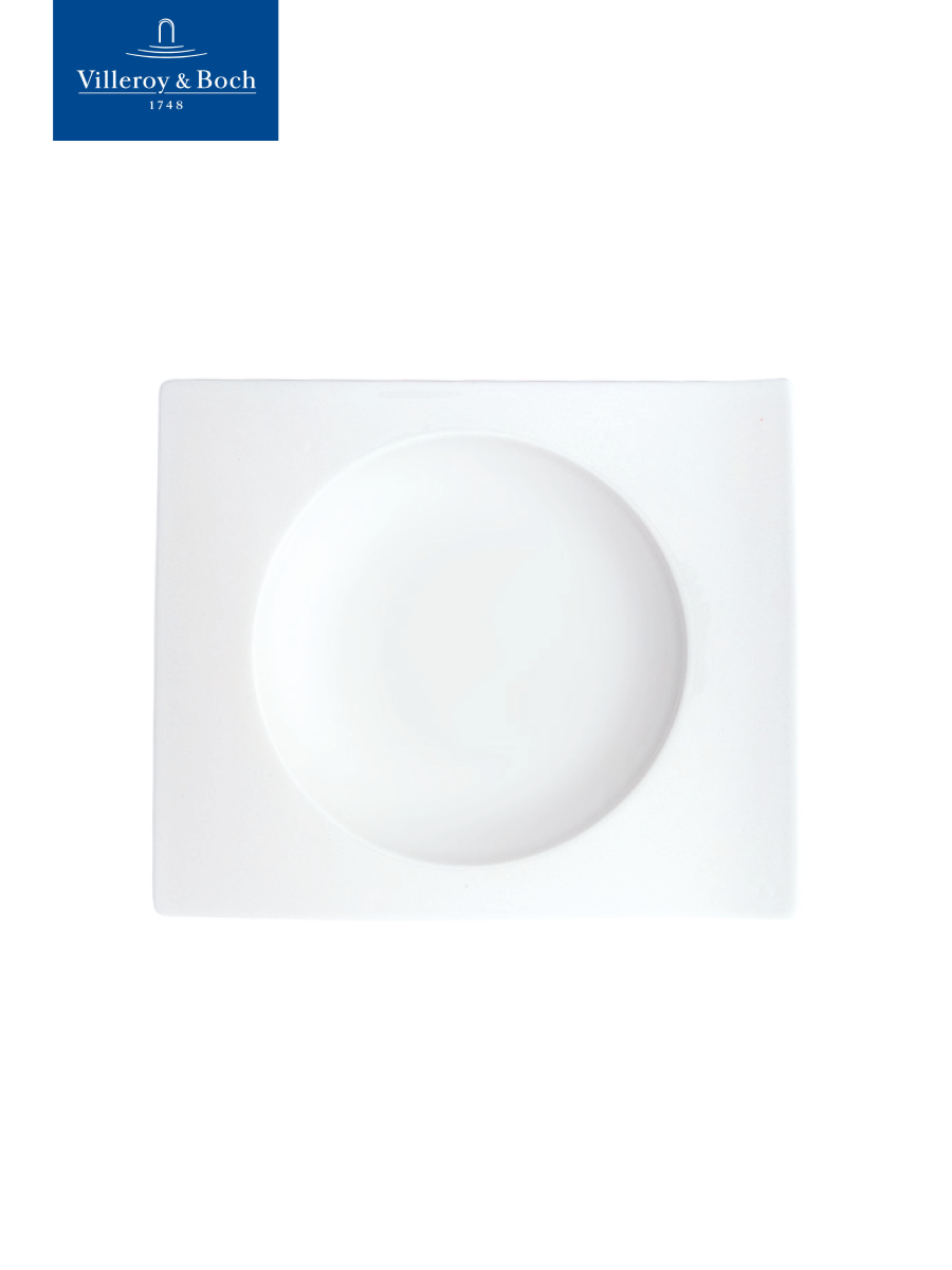 Пирожковая тарелка 15х13 см, NewWave, Villeroy & Boch, Премиум-Фарфор