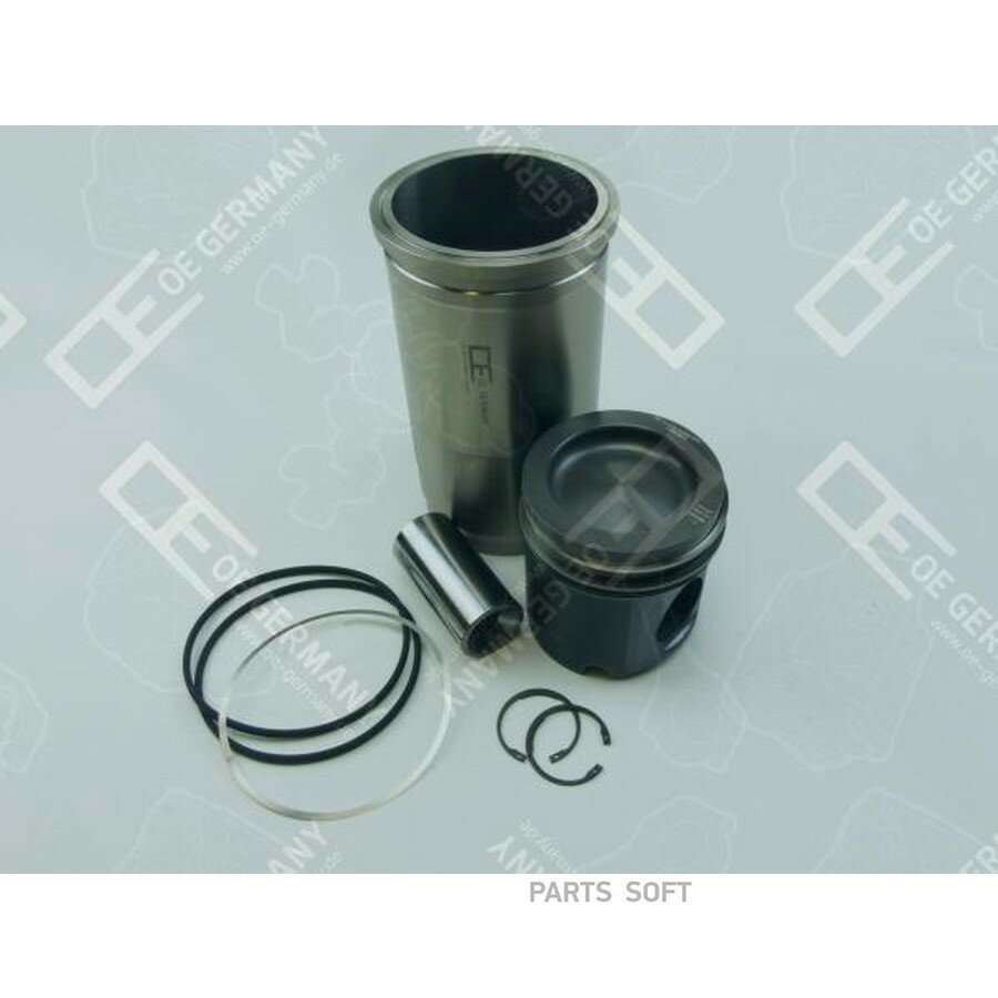 Поршневая группа ! d128 R6 \MB Axor/O400/O500 дв. OM457 от официального дистрибьютора, OE-GERMANY, артикул 010329450000