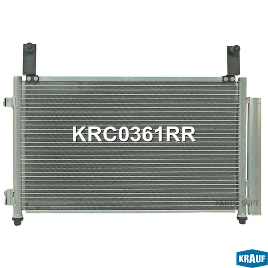 Радиатор кондиционера от официального дистрибьютора, KRAUF, артикул KRC0361RR