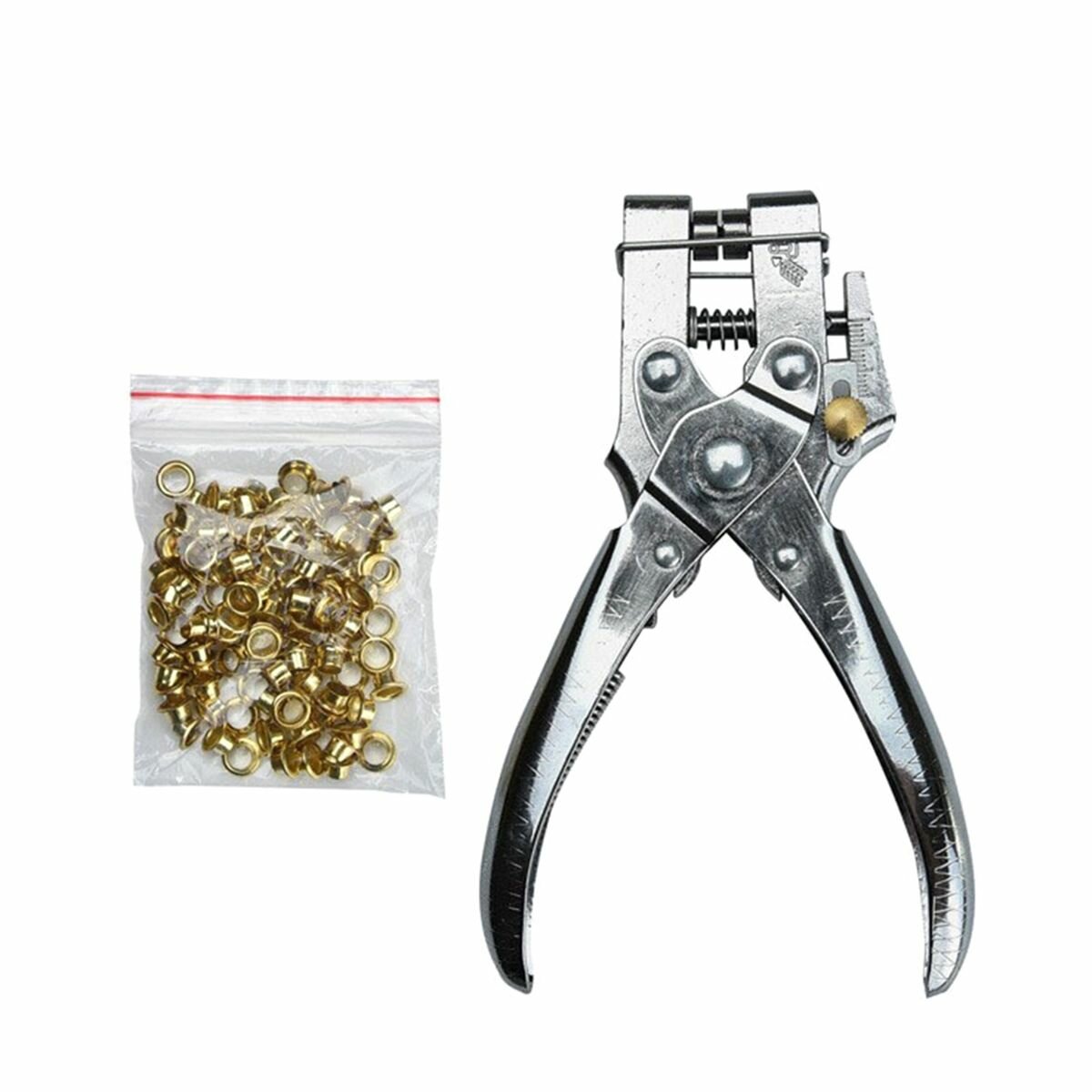 Дырокол для прокола люверсов, плоскогубцы для кожаных ремней, установочный инструмент