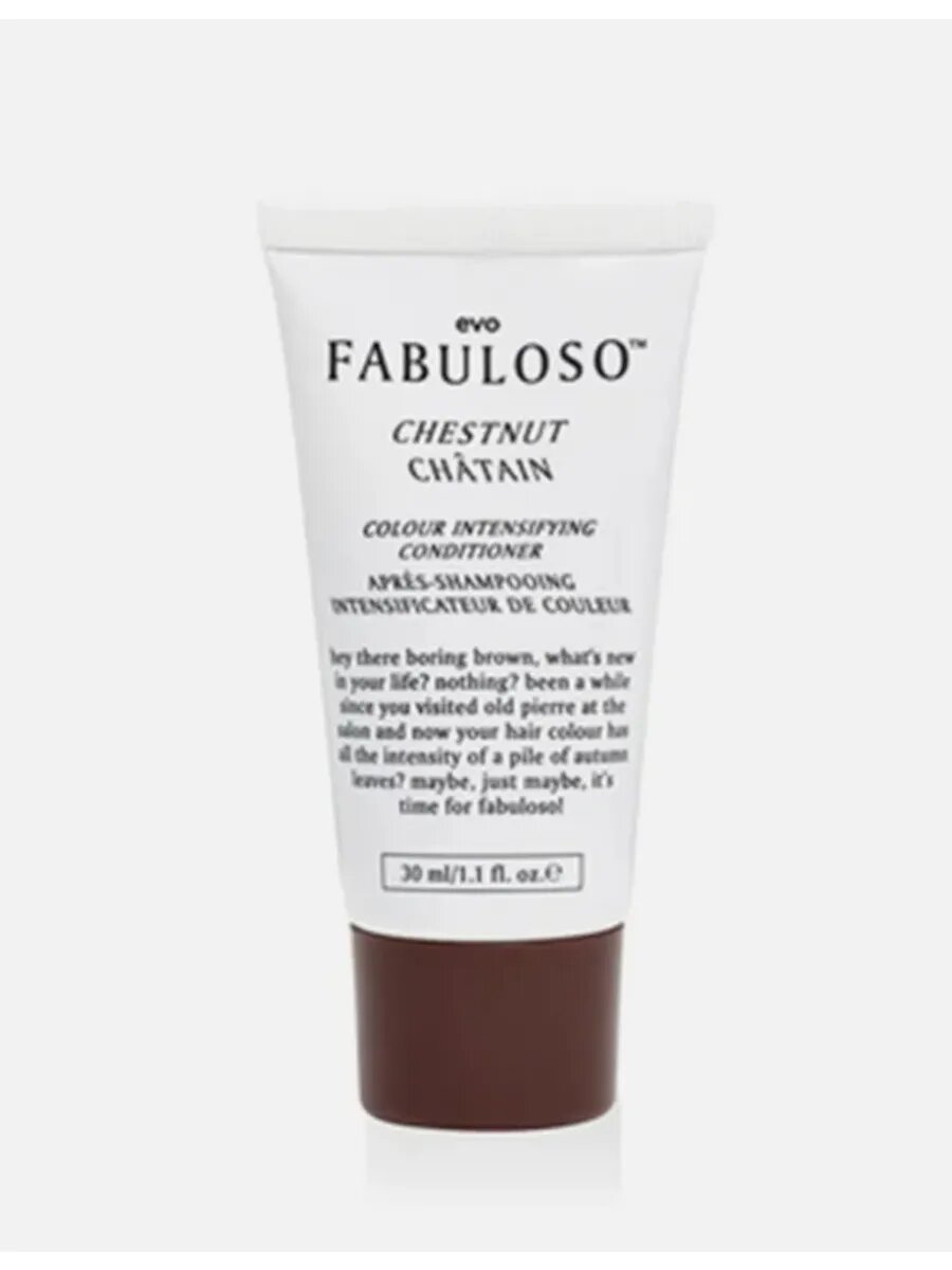 Тонирующий бальзам-уход каштан EVO colour system fabuloso conditioner chestnut travel