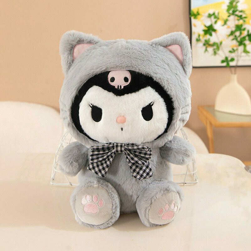 Мягкая плюшевая игрушка «Кошка Кт» с персонажами Cinnamoroll, Kuromi и Melody